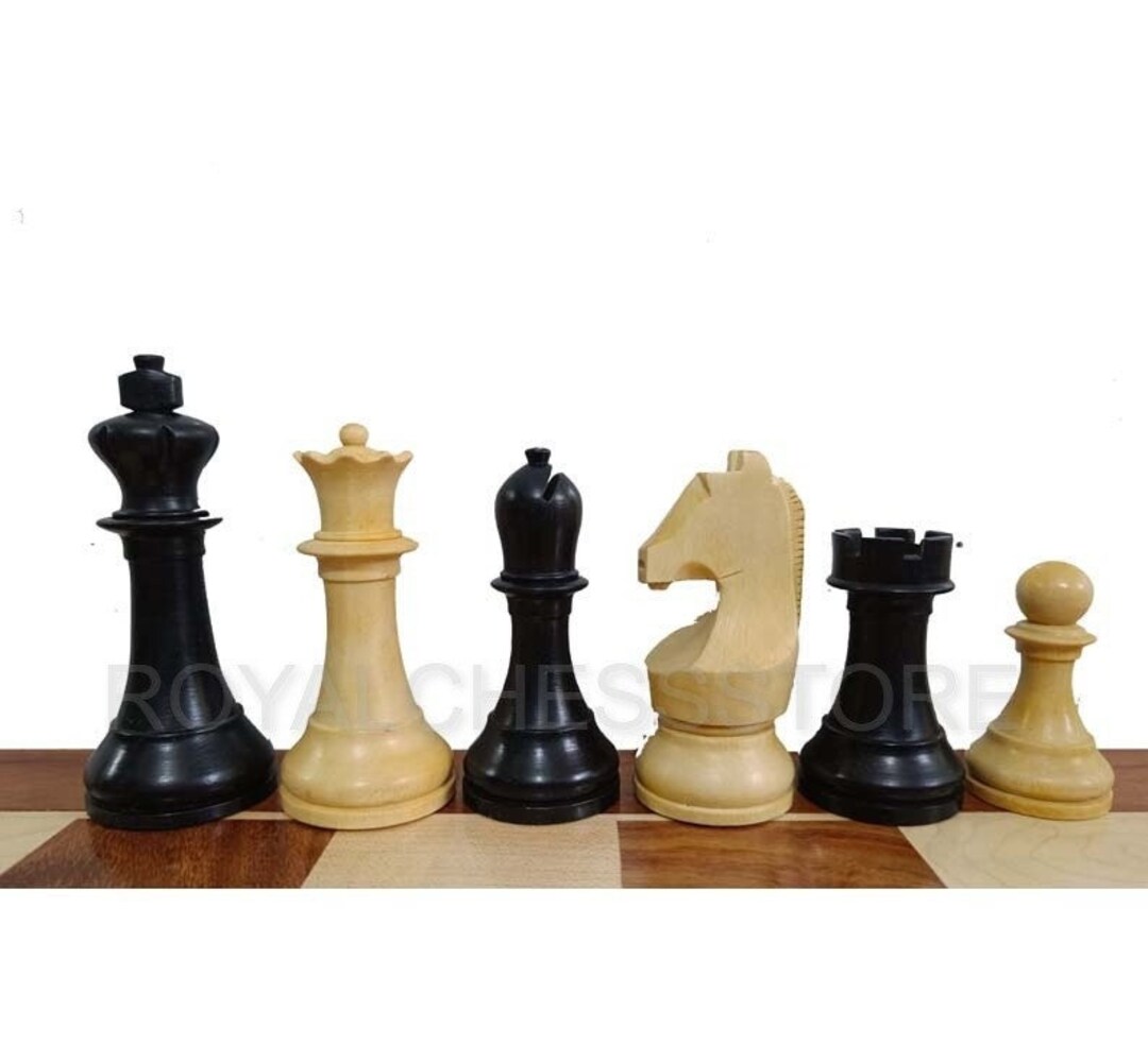 Original World Championship Chess Set Ebonies Boxwood Best Chess Set - Etsy