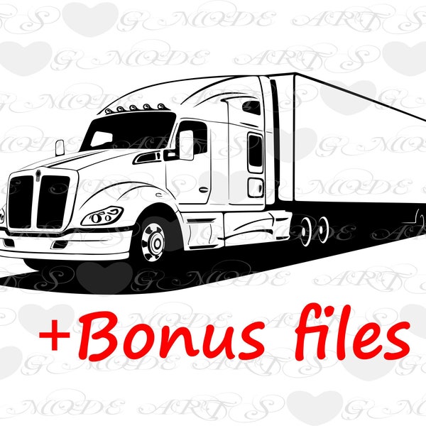 Peterbilt Laser Cut Svg - Etsy Hong Kong