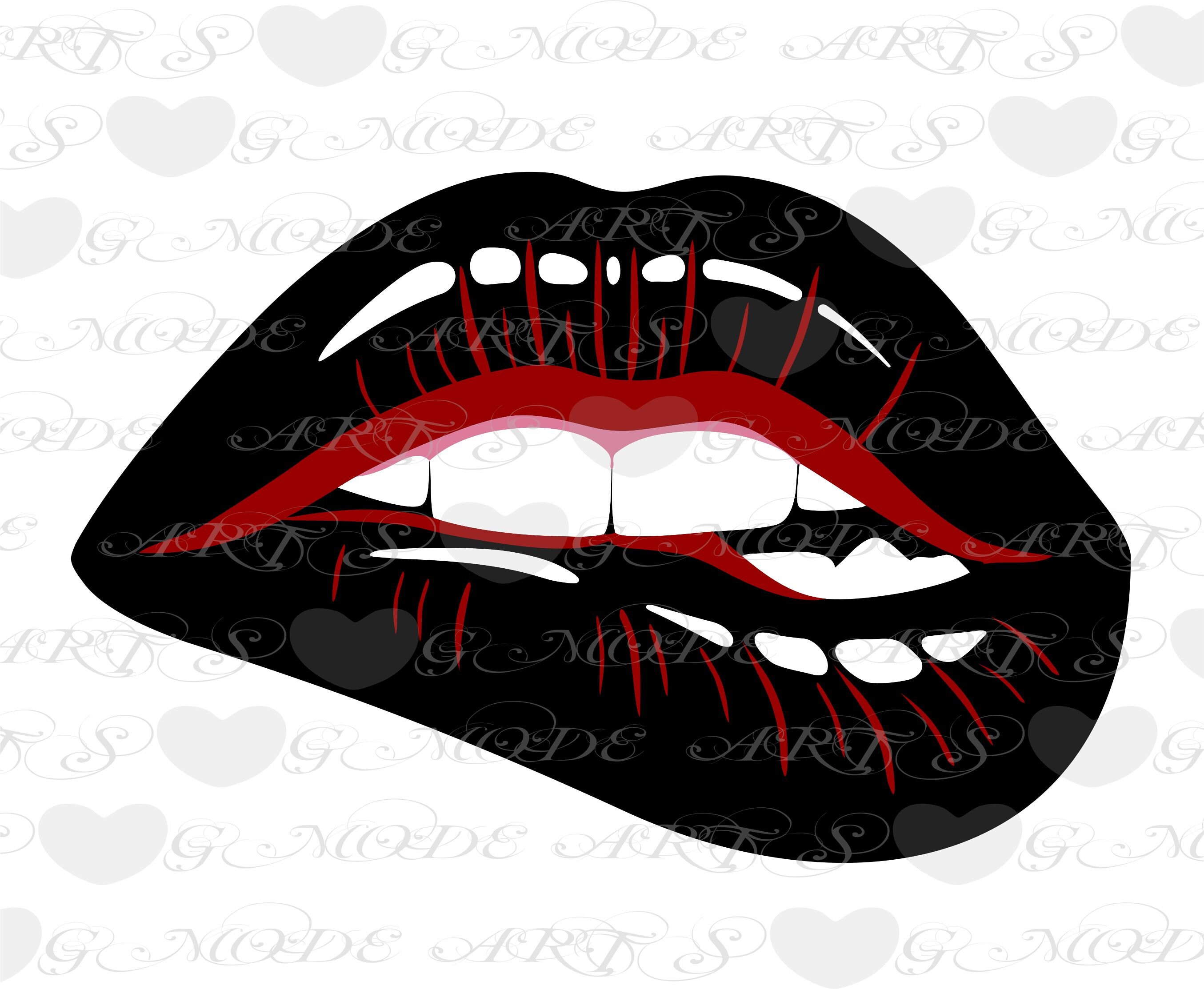 Up to 30% OFF Lips Kiss Svg Biting Lips Layered Svg Lip - Etsy