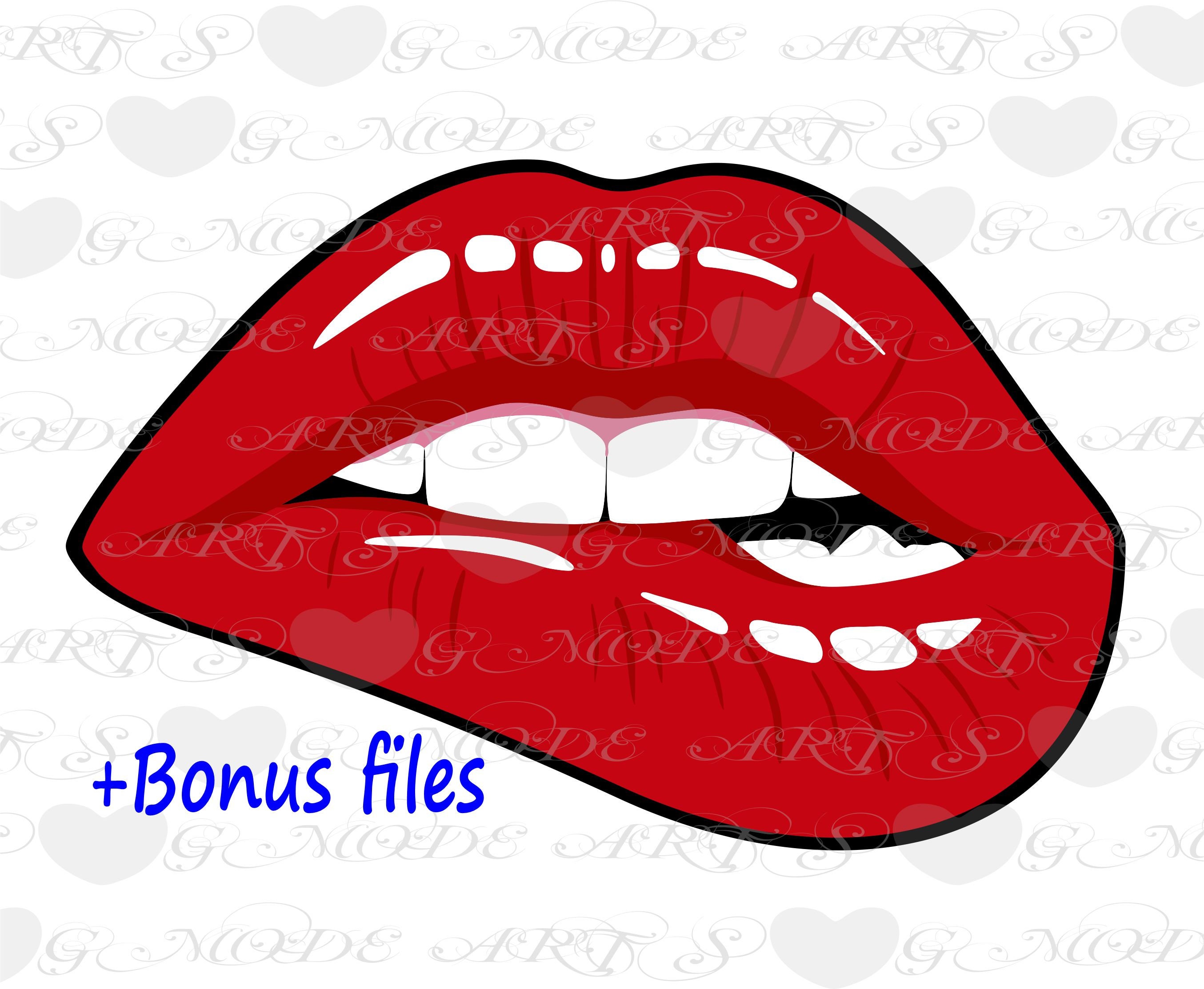 Up to 30% OFF Lips Kiss Svg Biting Lips Layered Svg Lip - Etsy