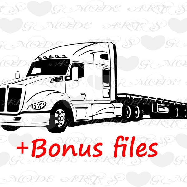 Peterbilt Laser Cut Svg - Etsy Hong Kong