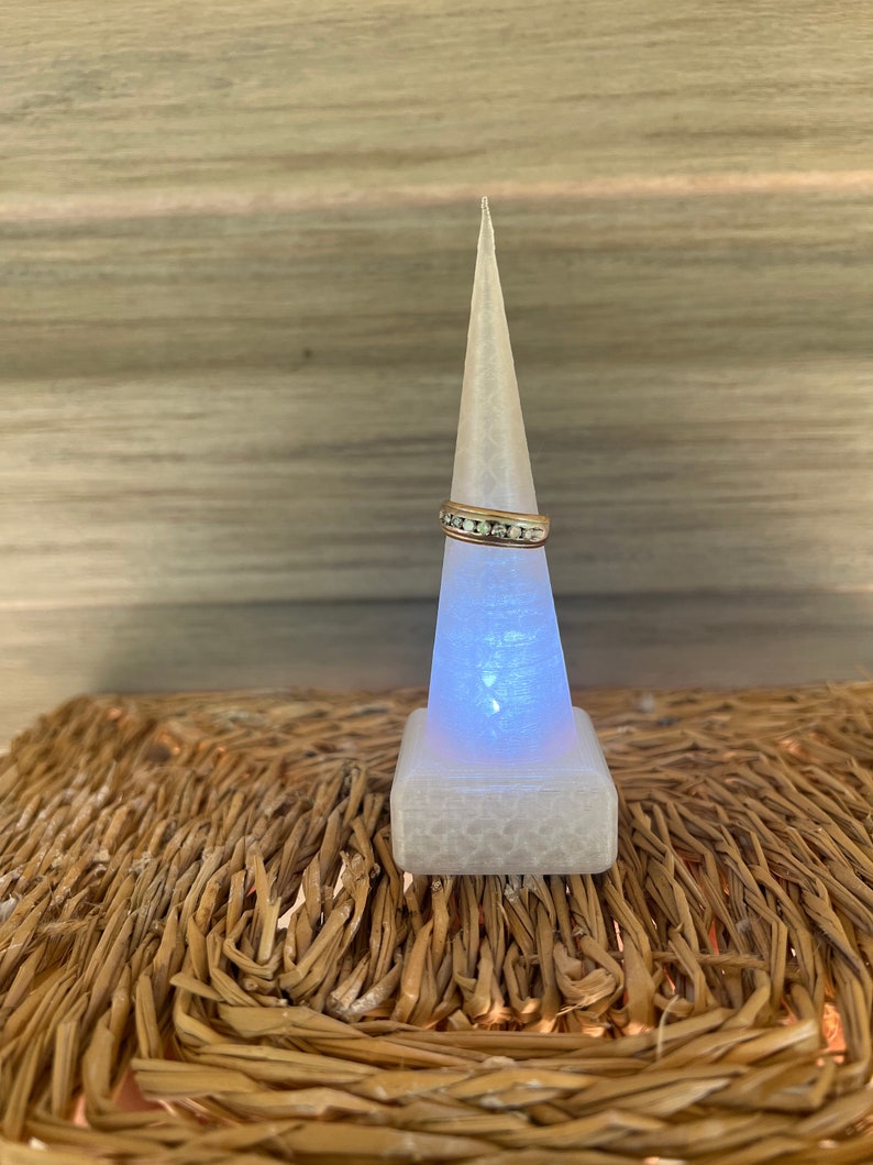 Ring Display Cone for Jewelry Reveal Party / Fizzing / Bomb Party ...