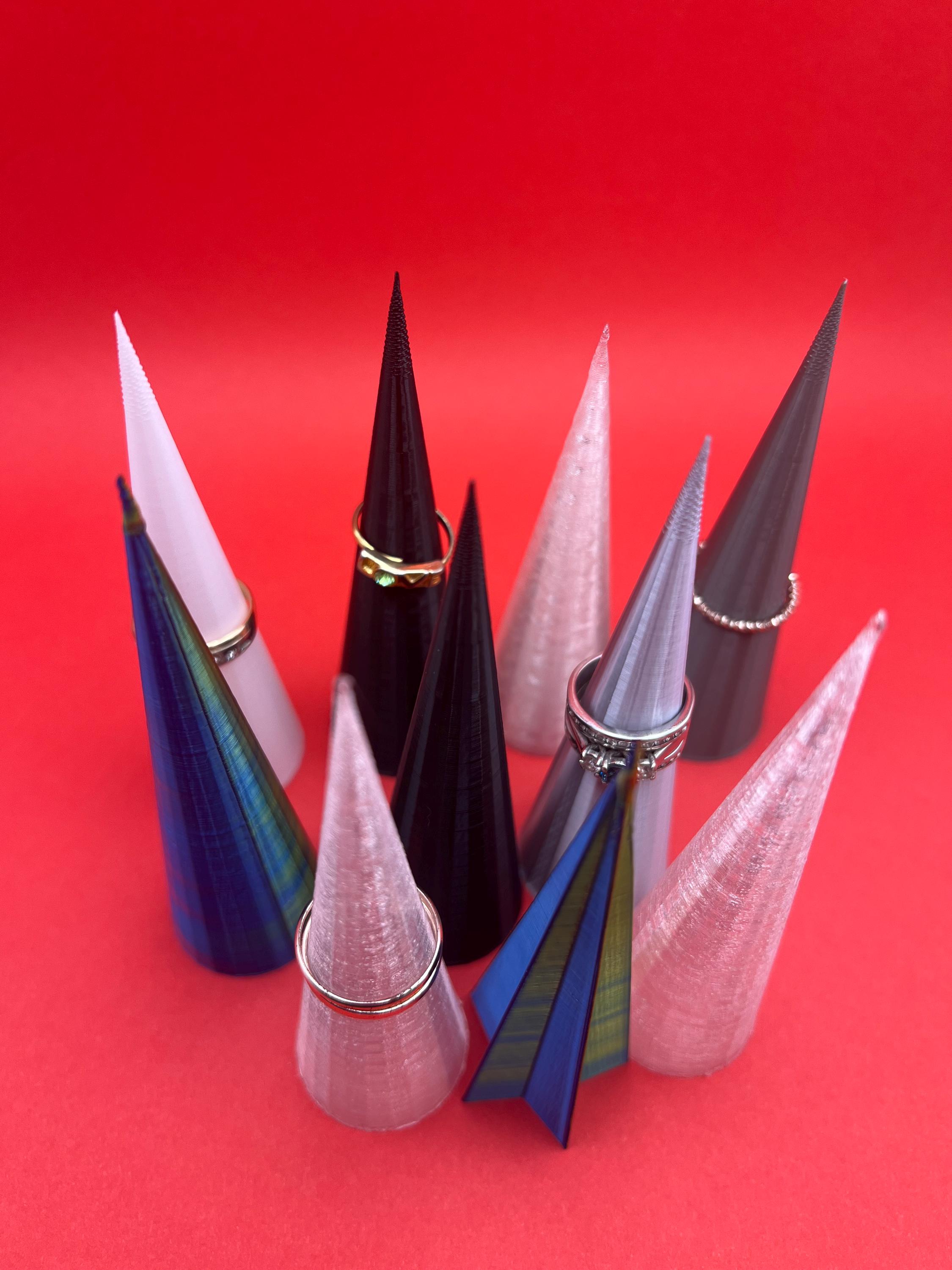 Ring Display Cone for Jewelry Reveal Party / Fizzing / Bomb Party ...