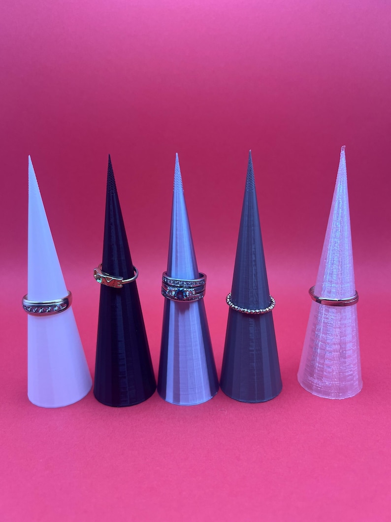 Ring Display Cone for Jewelry Reveal Party / Fizzing / Bomb Party ...