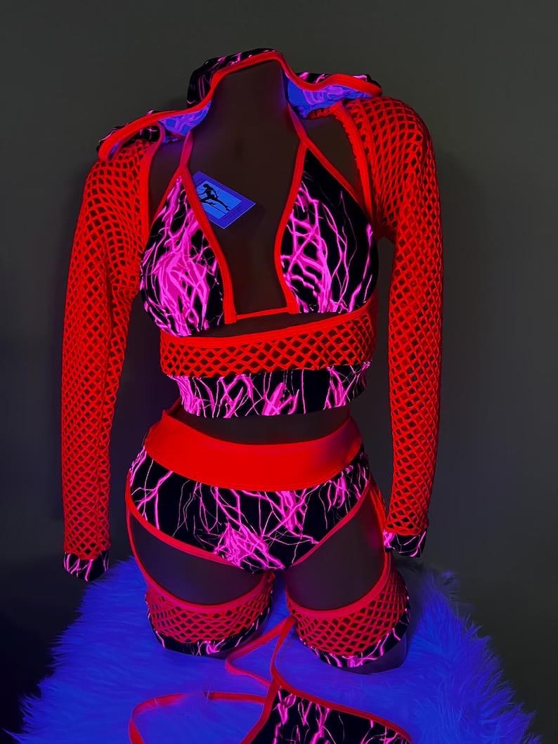 Lightning Print Outfits (scroll to See More Styles) - Etsy