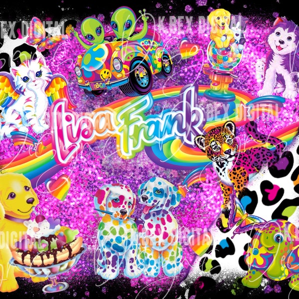 Lisa Frank Sublimation 20 Oz - Etsy