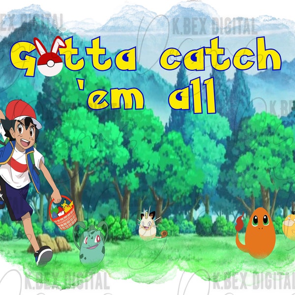 Catch Em All Svg - Etsy