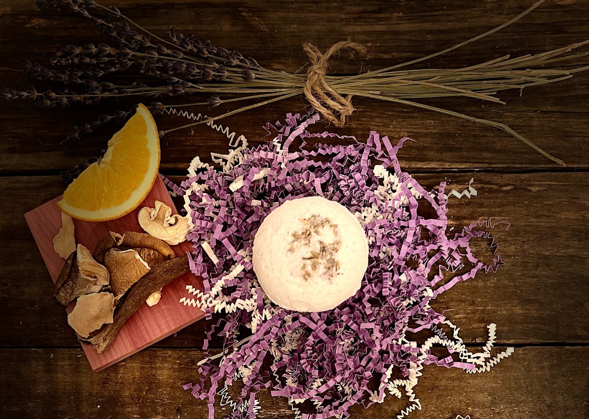 Mushroom Infused Zzzedarwood With Benefits Spa Box - Etsy