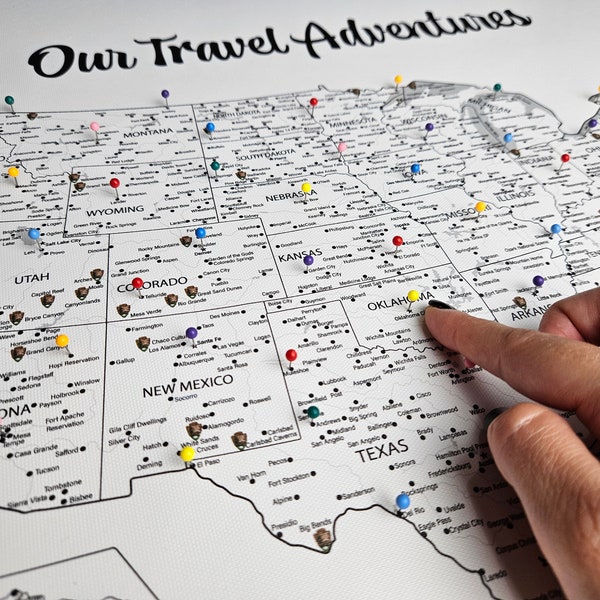 Map Pin Stickers - Etsy