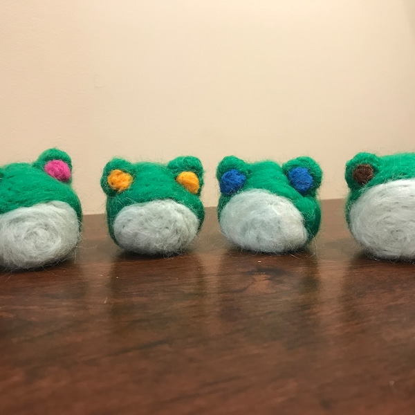 Needle Felted Frog - Etsy
