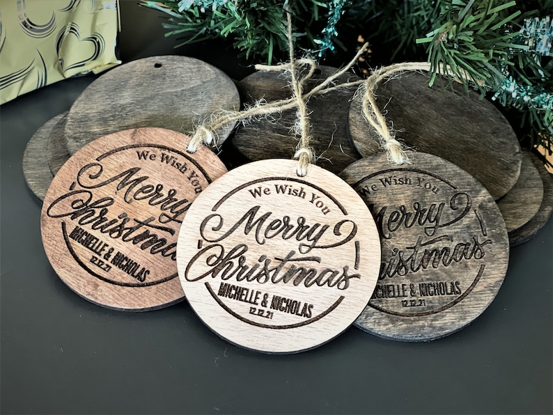 Custom Company Logo Ornament Bulk Bulk Christmas Ornaments - Etsy