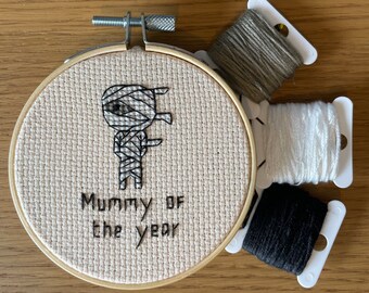 The Mummy Cross Stitch Pattern - Etsy
