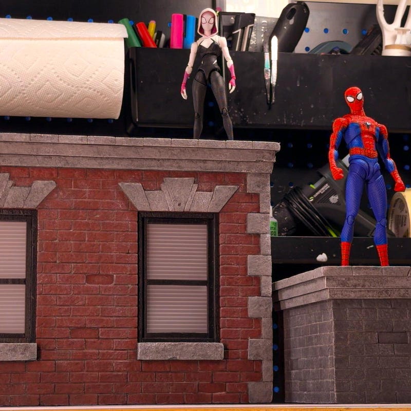 Building Diorama 1/12 - Etsy