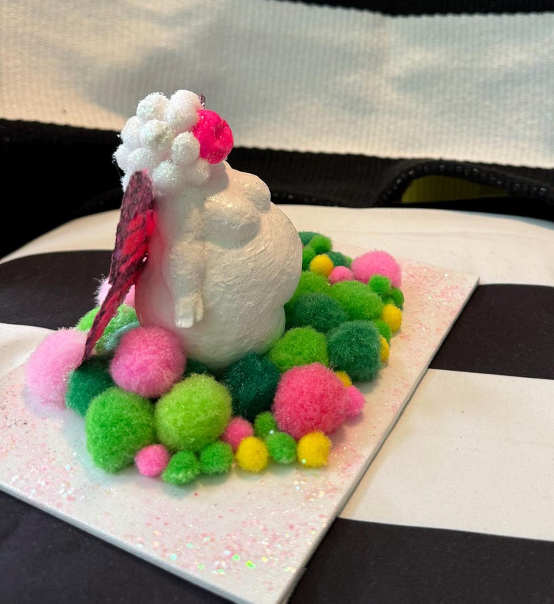 Gorgeous Fat Fae Butterfly Wings Hot Pink Mask. Beautiful Bright Colors ...