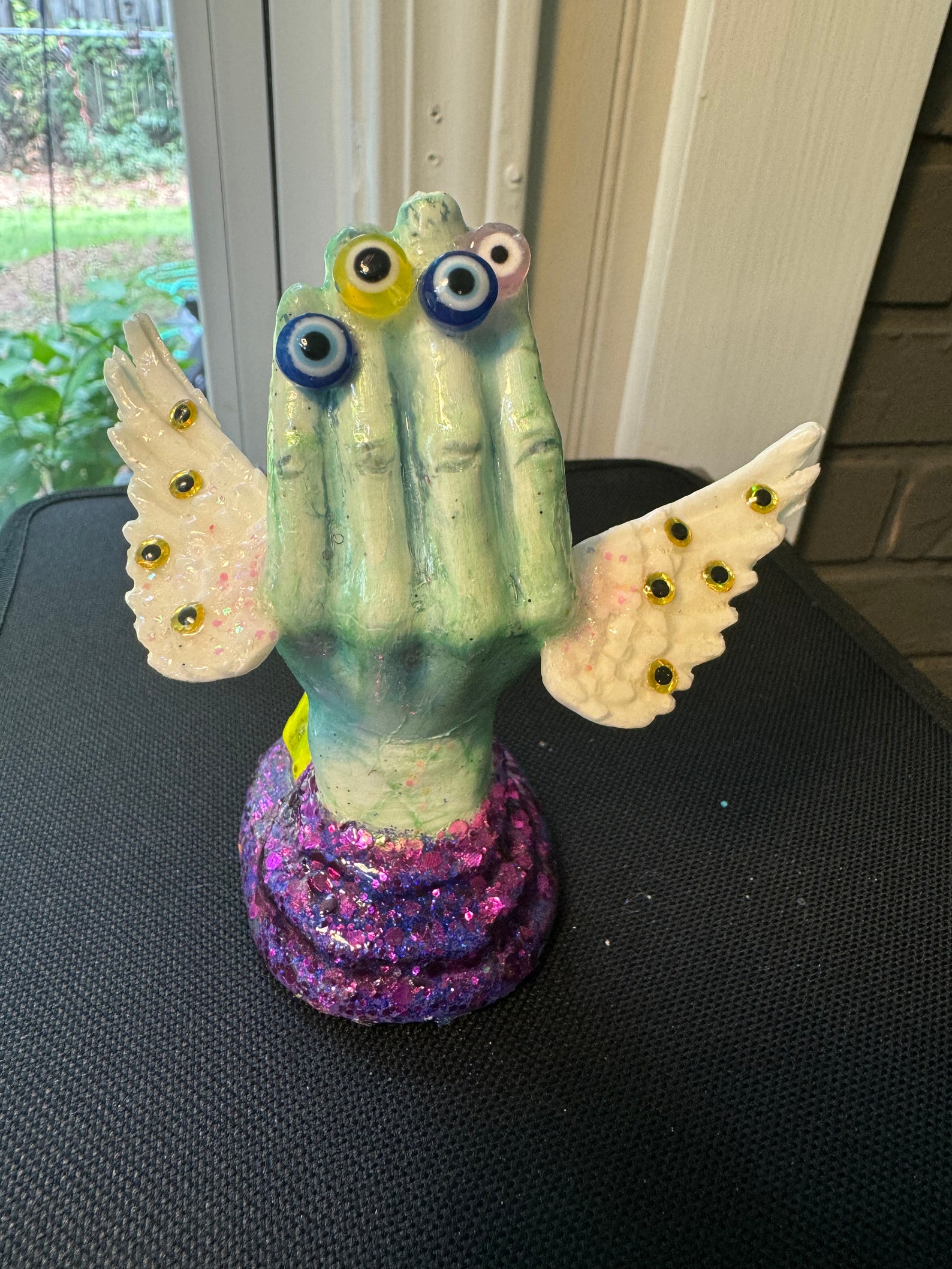 Biblically Accurate Angel Thrift Store Figurine Repaint, Upcycled ...