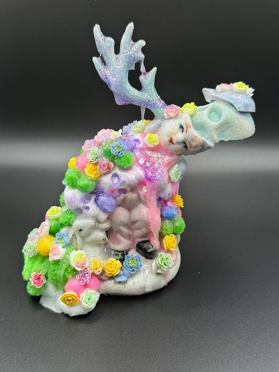 Spooky Upcycled Regency Figurine Cute Cosmic Horror Dopamine Decor ...