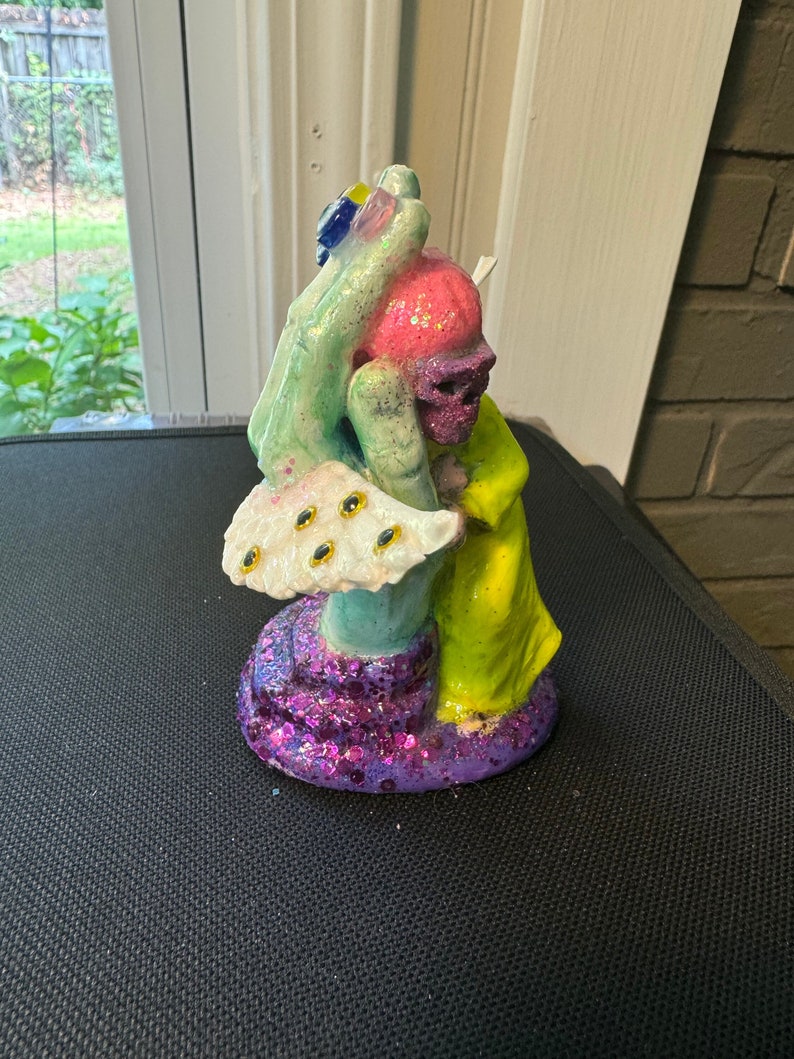 Biblically Accurate Angel Thrift Store Figurine Repaint, Upcycled ...