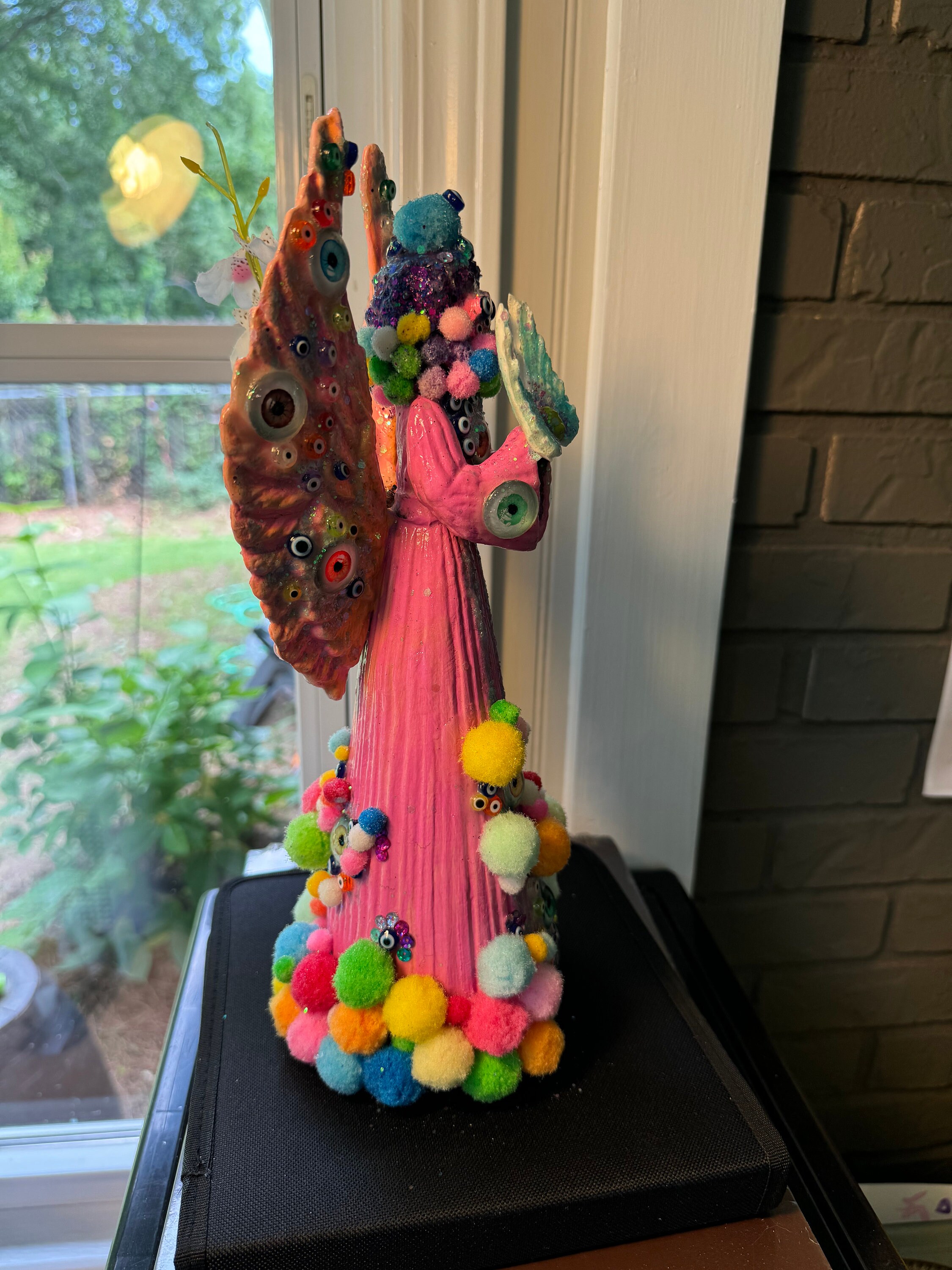 Colorful Biblically Accurate Angel, Evil Eye, Cheerful Horror, Pastel ...