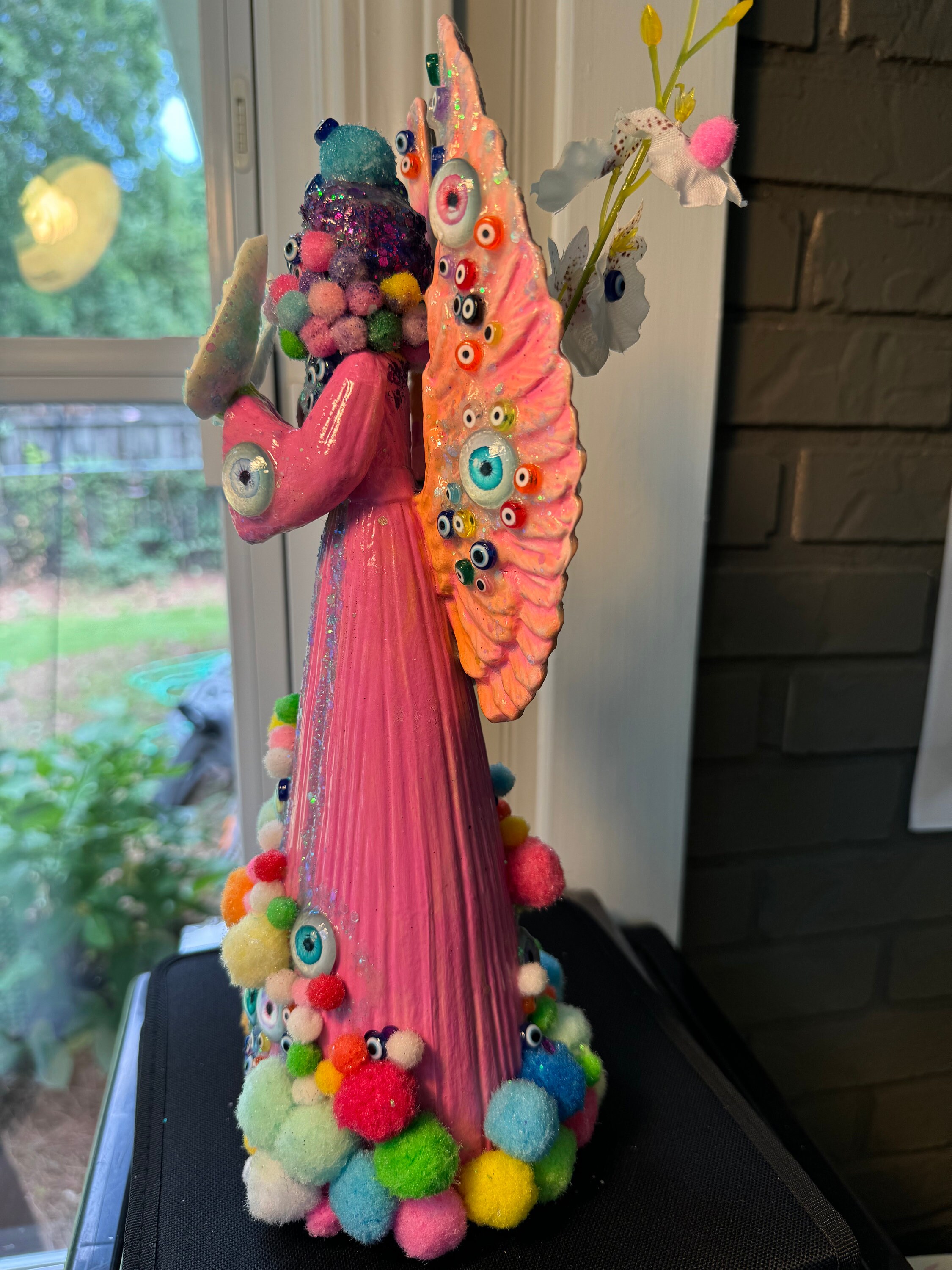 Colorful Biblically Accurate Angel, Evil Eye, Cheerful Horror, Pastel Goth, Dopamine Decor ...