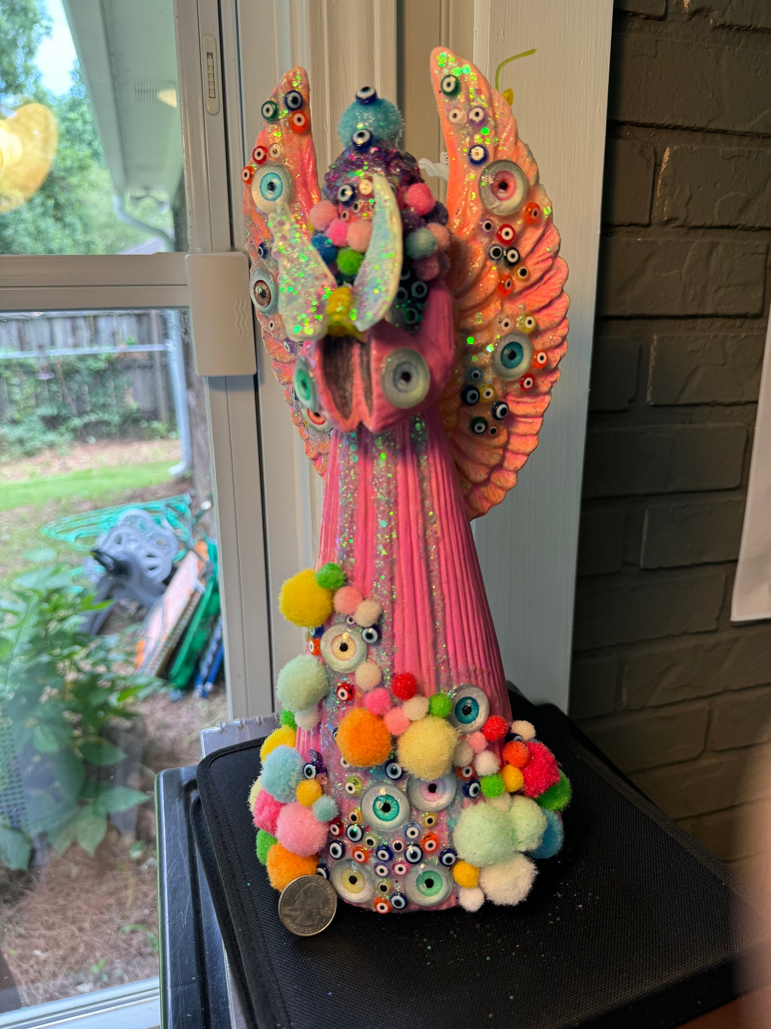 Colorful Biblically Accurate Angel, Evil Eye, Cheerful Horror, Pastel ...