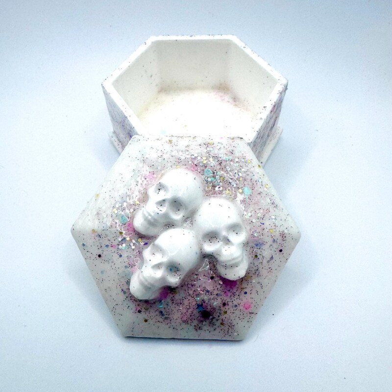 Skull Ring Box - Etsy