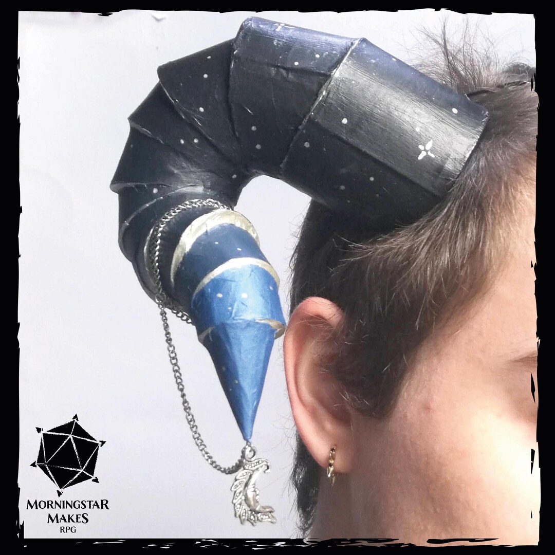 Starborn Cosplay Horns - One of a Kind Costume Horns Hairband for LARP ...