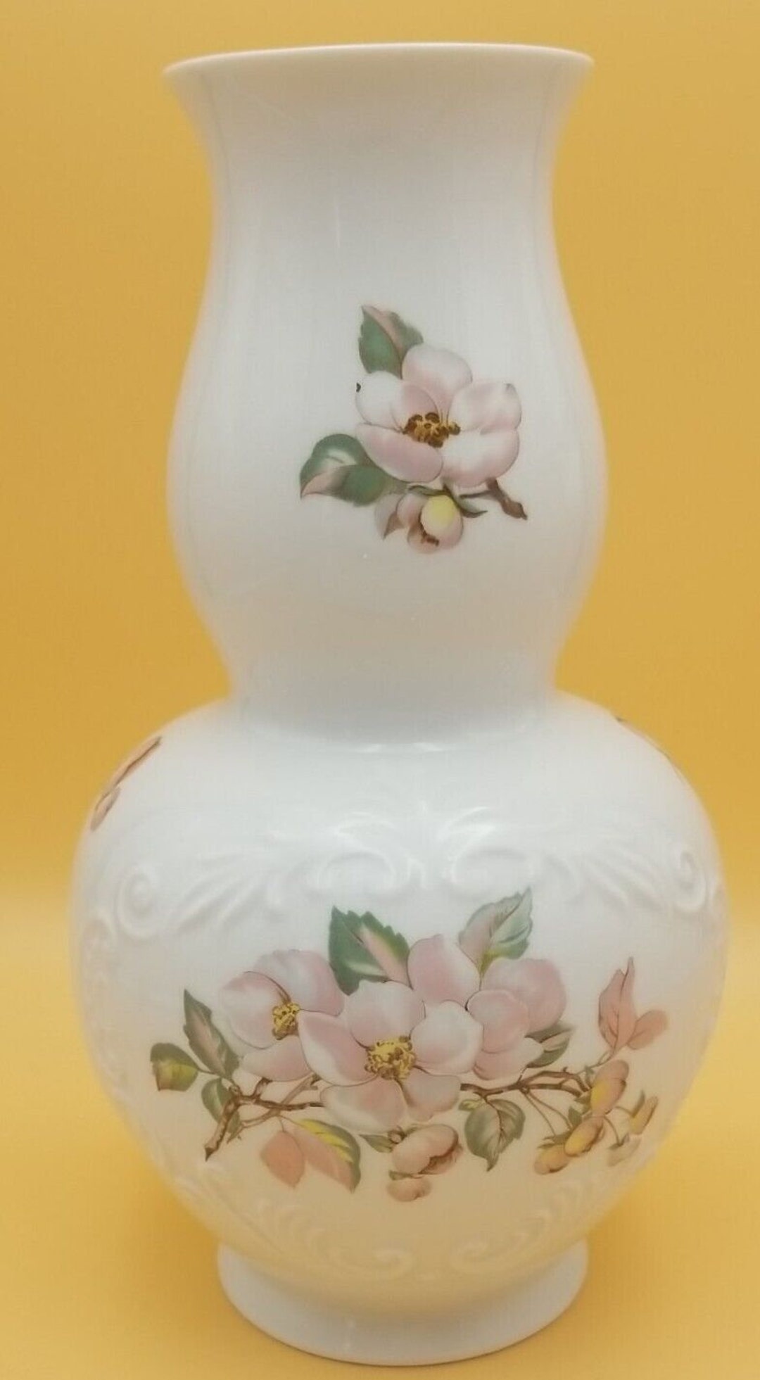 Jaeger and Bo Bavaria Germany PMR 10 Gourd-shaped White Vase With ...