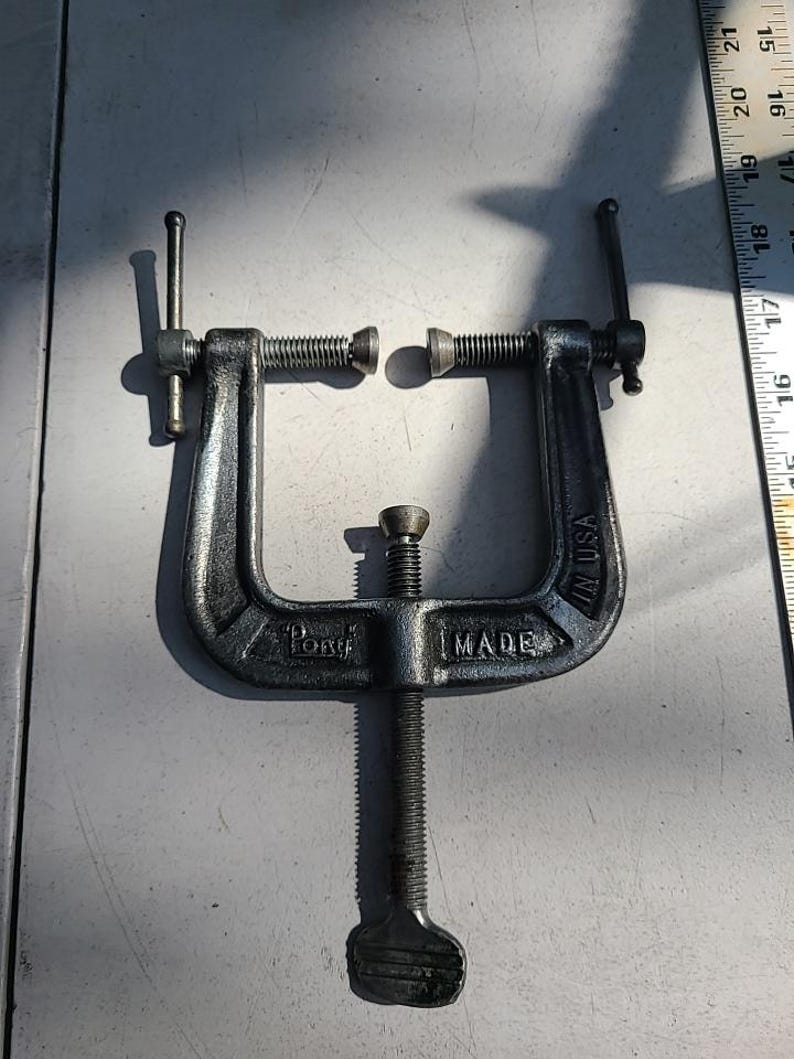Vintage Jorgensen, Pony 3-way Edging Clamp, 2 1/2 Inch Model 3325, MADE ...