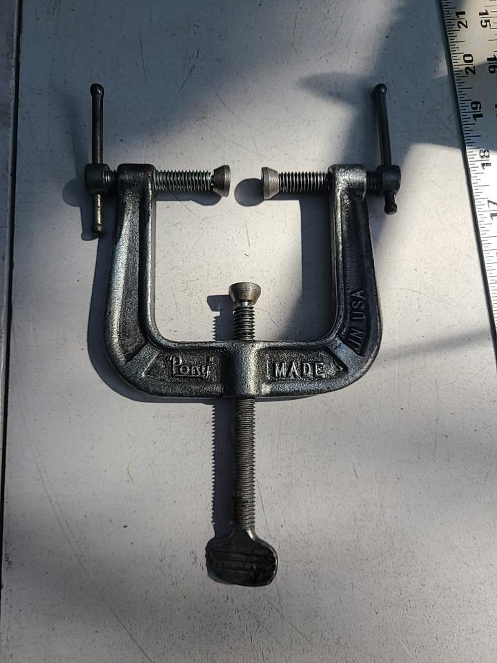 Vintage Jorgensen, Pony 3-way Edging Clamp, 2 1/2 Inch Model 3325, MADE ...