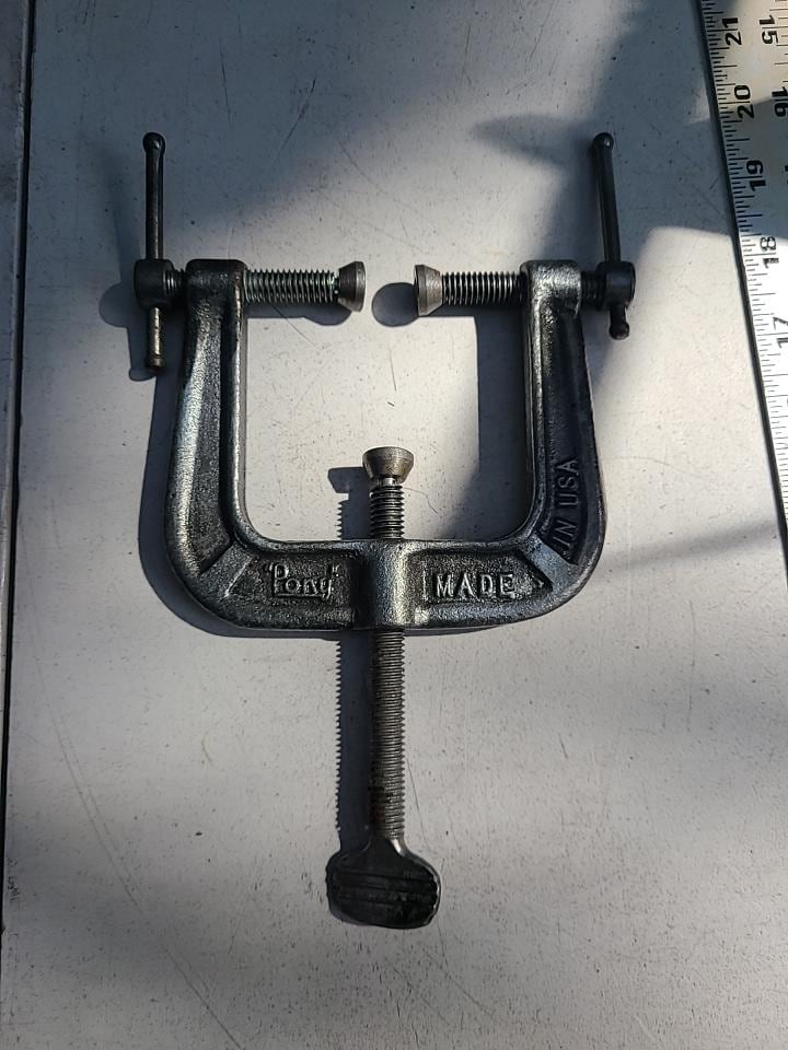 Vintage Jorgensen, Pony 3-way Edging Clamp, 2 1/2 Inch Model 3325, MADE ...