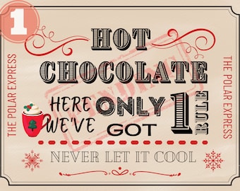 Hot Chocolate Poster - Etsy