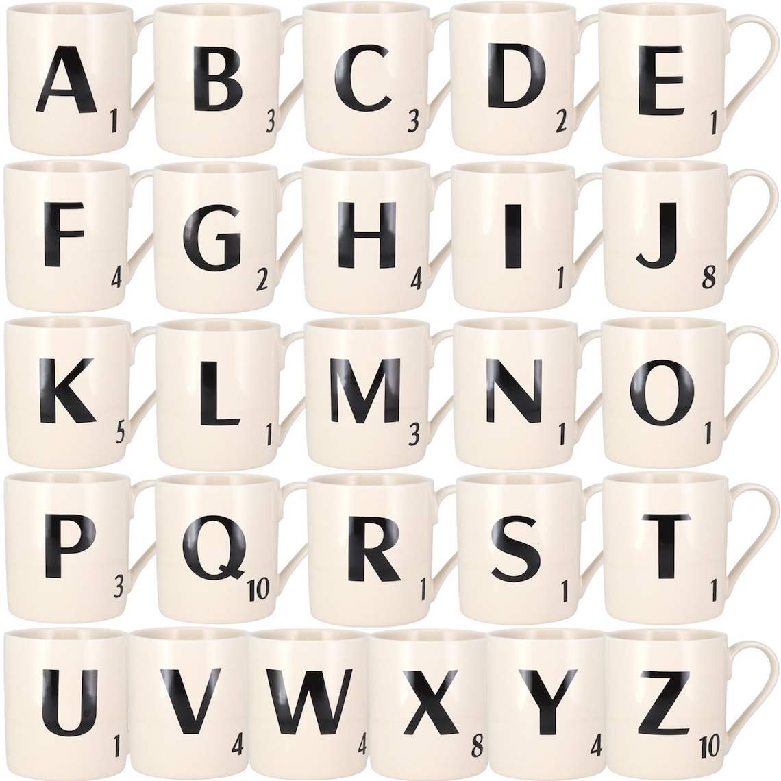 Scrabble Letter Mug Officially Licenced Product 370ml - Etsy UK