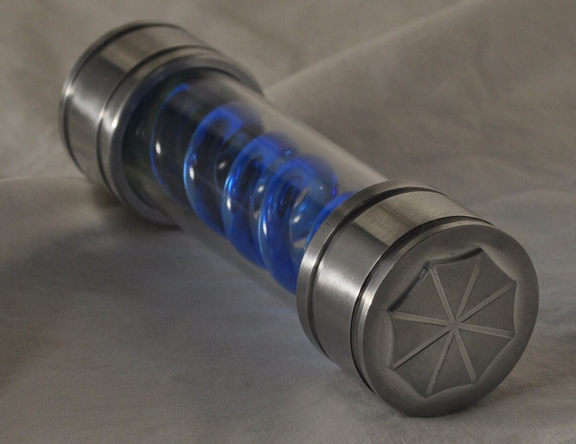 T-virus With Embossed Ends Machined Aluminum Large - Etsy