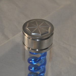 T-virus With Embossed Ends Machined Aluminum Large - Etsy