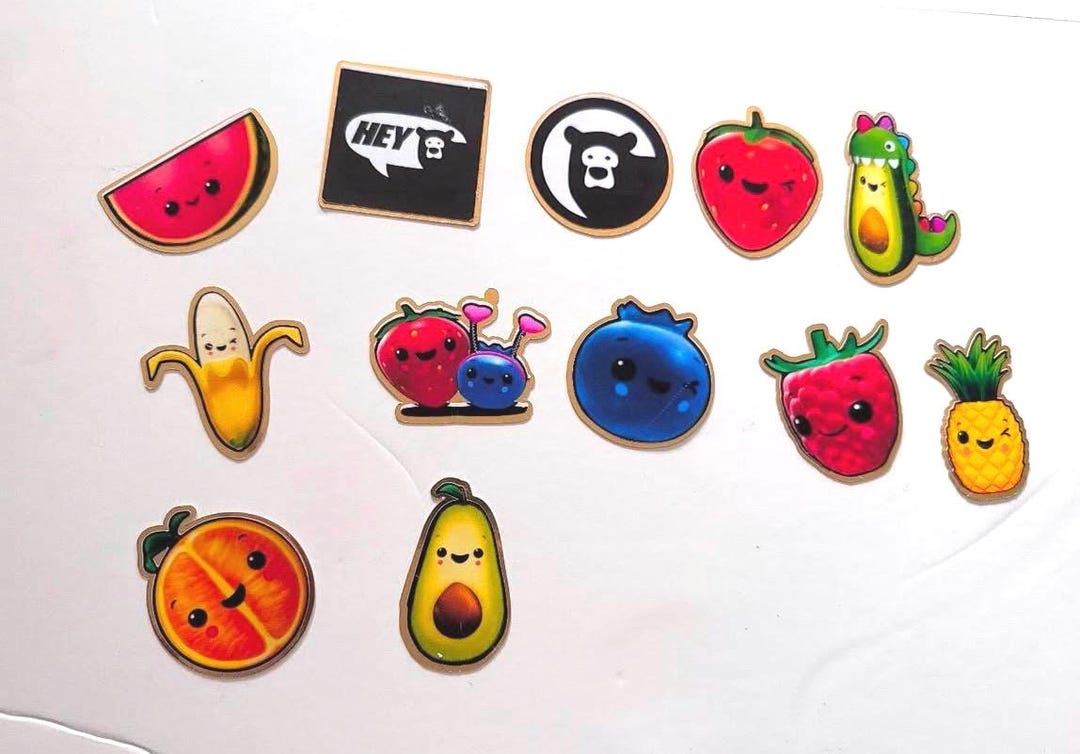 Dancing Fruit Cupcake Toppers - Etsy