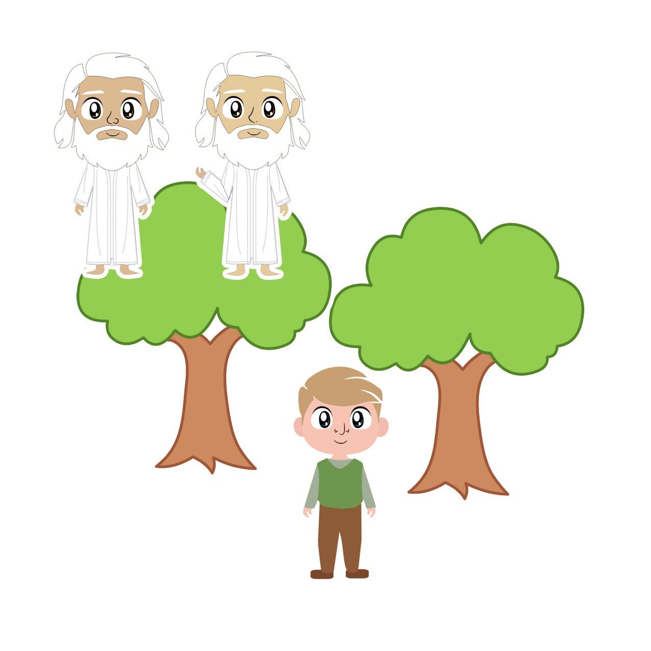 The First Vision, Joseph Smith First Vision, LDS, Book of Mormon ...