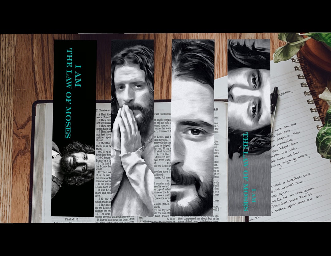 4 Bookmarks the Chosen, Jesus Christ Bookmark, Bible Bookmark ...