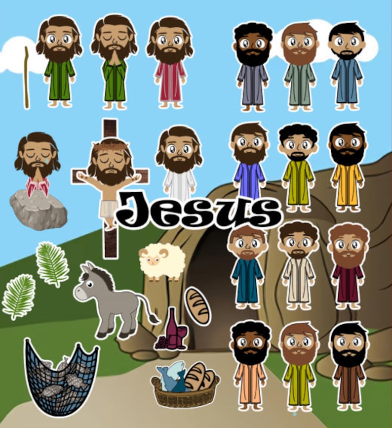 150+ Bible Characters, Jesus, Christ, Cross, the Chosen, Moses, Bible ...