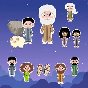 150+ Bible Characters, Jesus, Christ, Cross, the Chosen, Moses, Bible ...