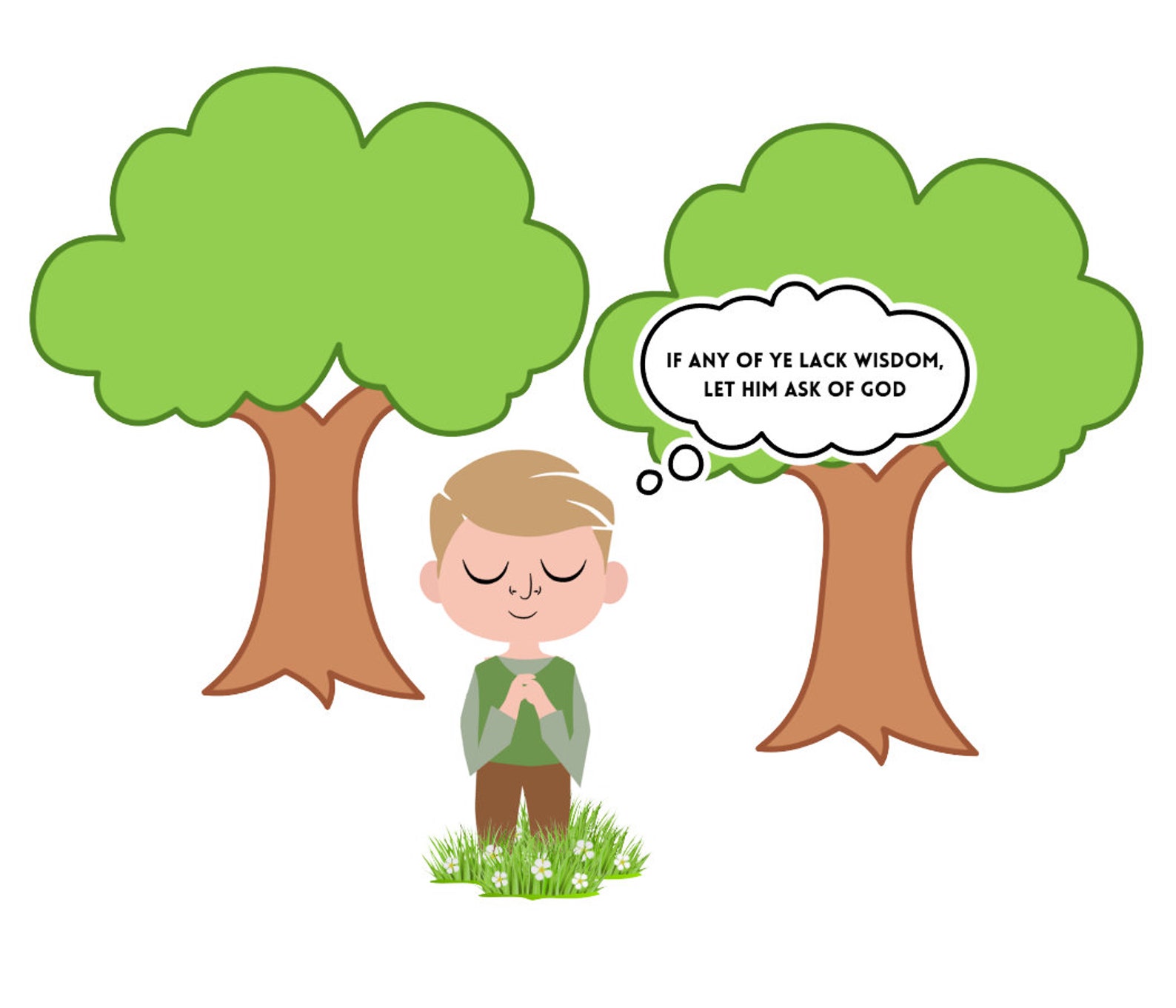 The First Vision, Joseph Smith First Vision, LDS, Book of Mormon ...