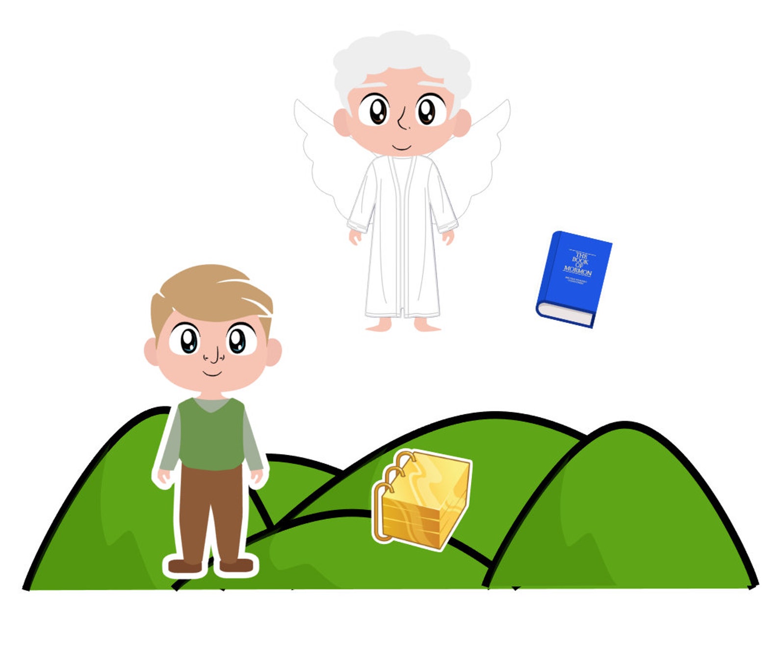 The First Vision, Joseph Smith First Vision, LDS, Book of Mormon ...