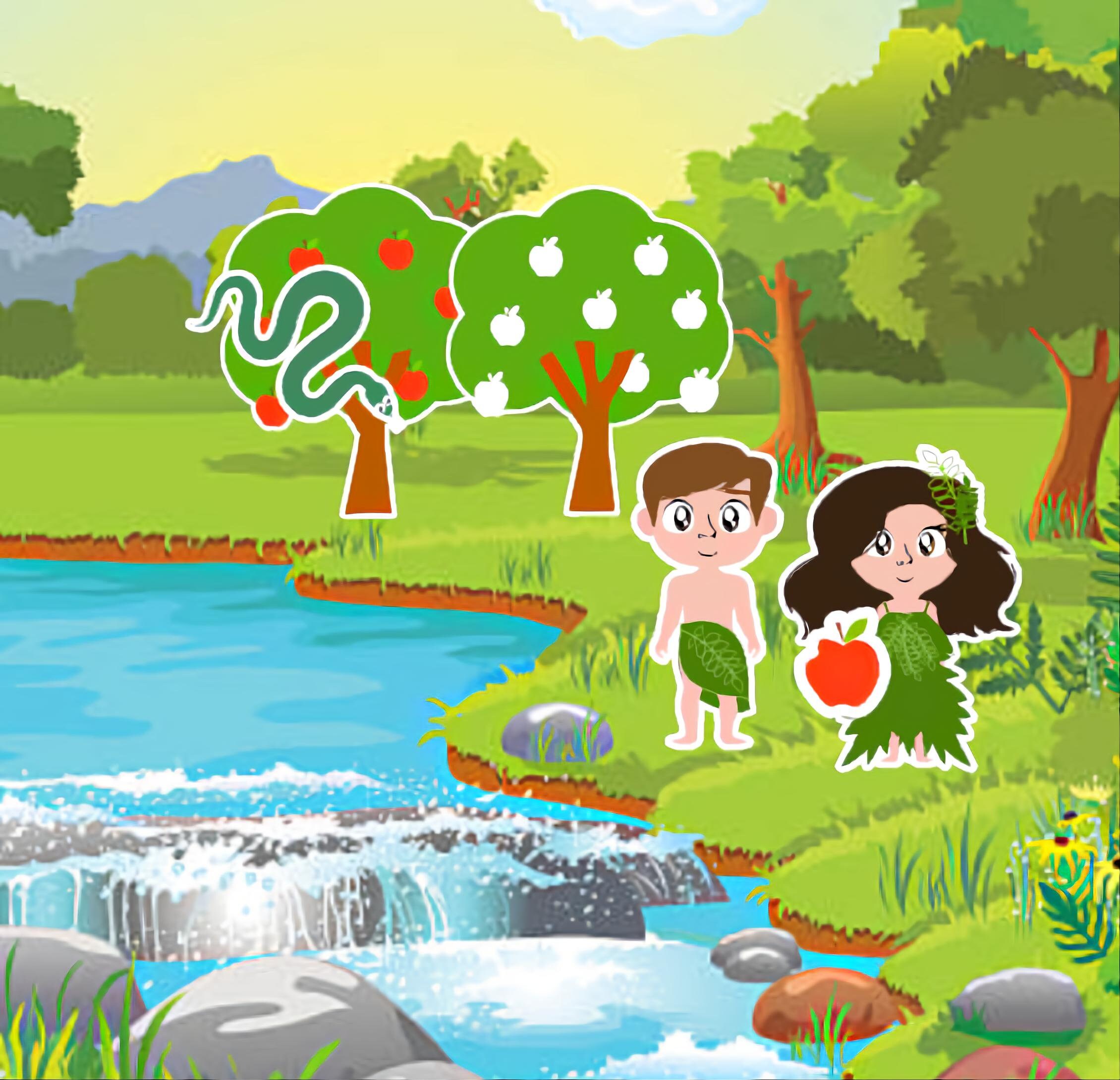 Creation, Adam and Eve, Garde of Eden, Moses, Bible Stories, God ...