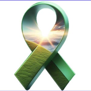 Mental Health Awareness Ribbon License Plate / Vanity Tag - Etsy