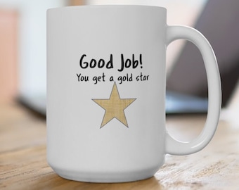 Good Job Gold Star - Etsy