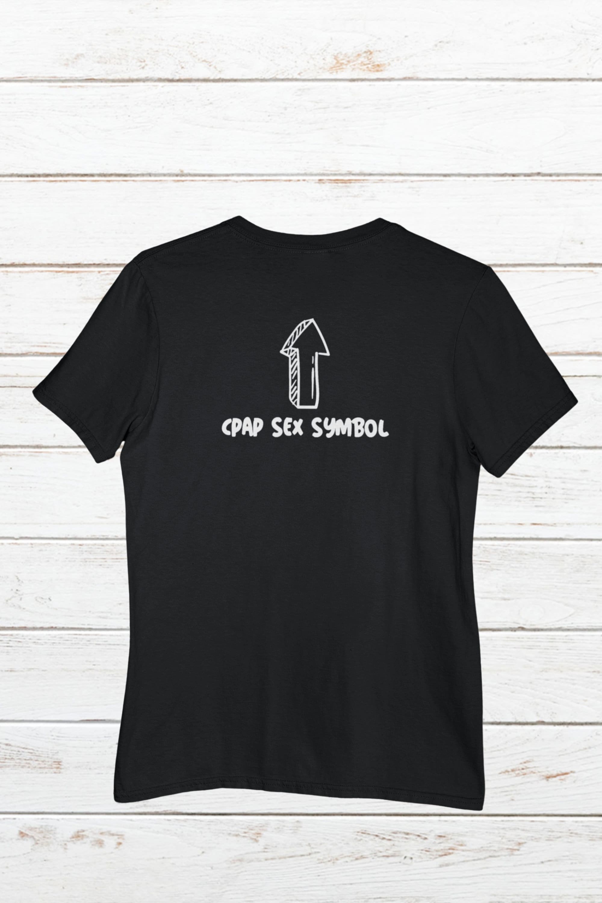 CPAP Sex Symbol Funny CPAP T-shirt Snoring Sleep Apnea Gifts Jersey ...