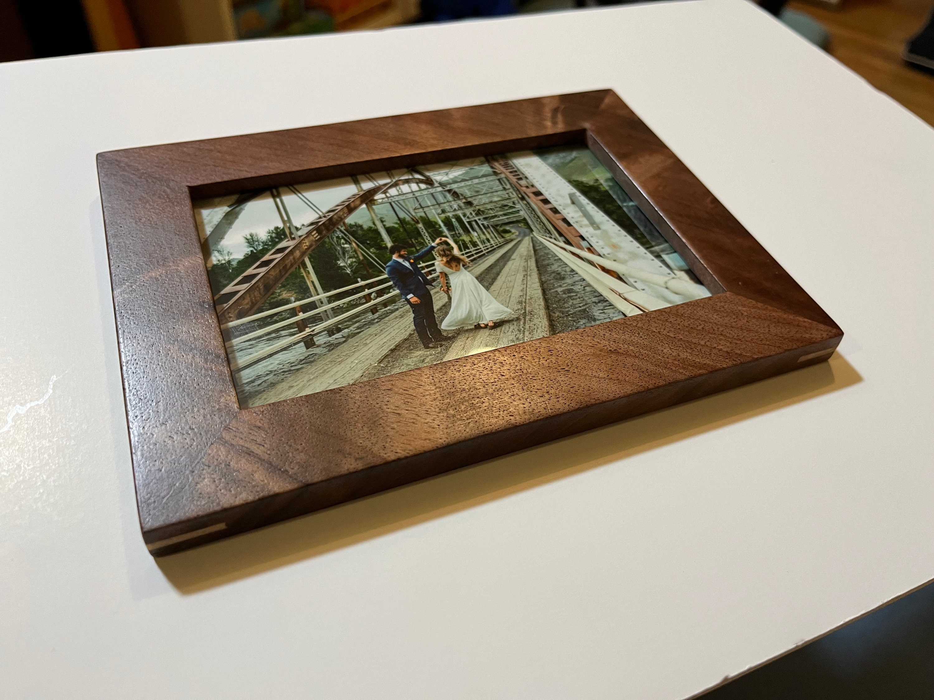 Hardwood Picture Frame - Etsy