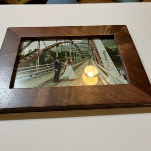 Hardwood Picture Frame - Etsy