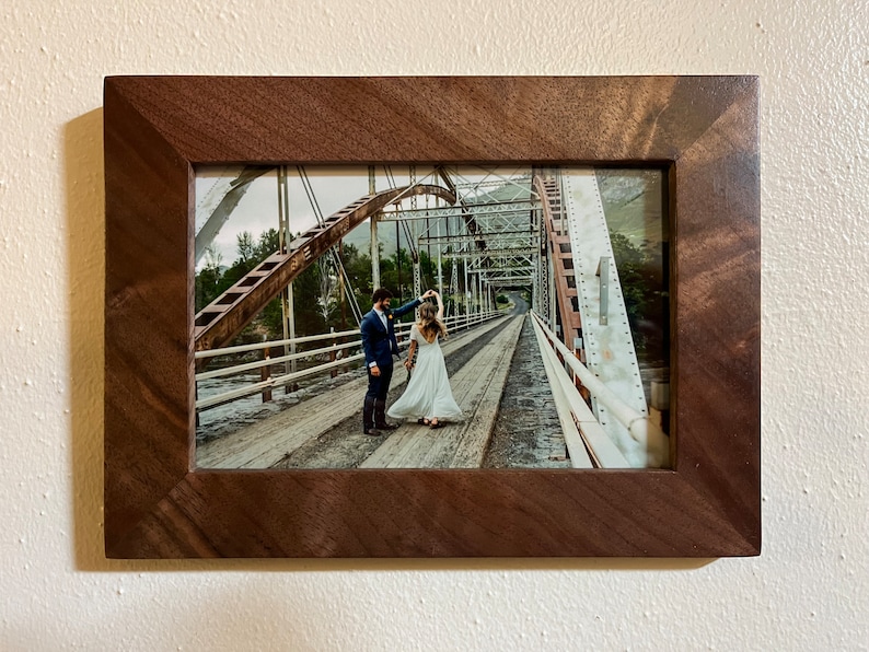 Hardwood Picture Frame - Etsy