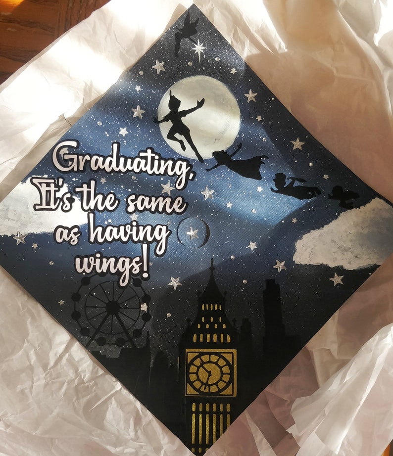 Customized Grad Cap Toppers - Etsy