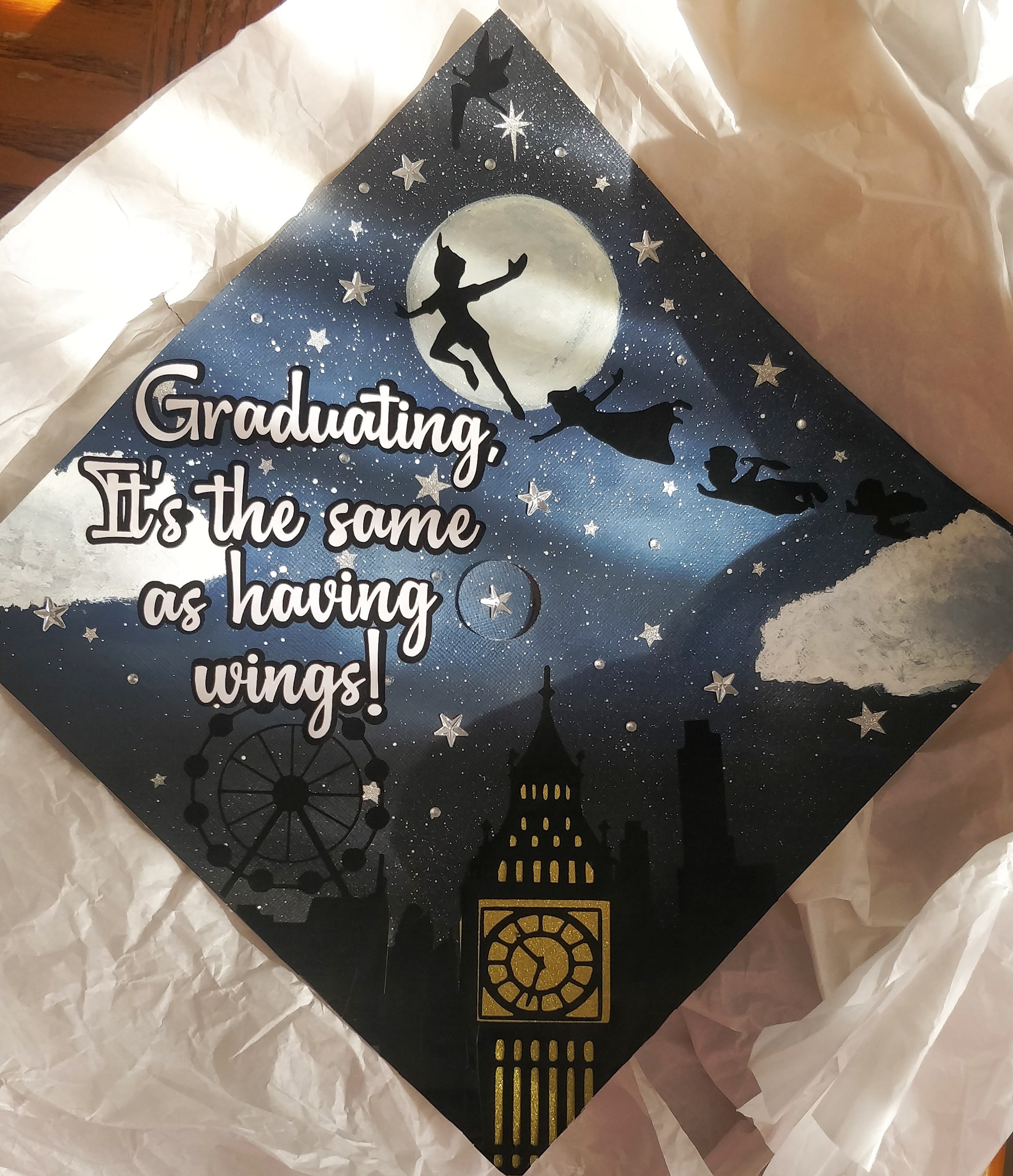 Customized Grad Cap Toppers - Etsy